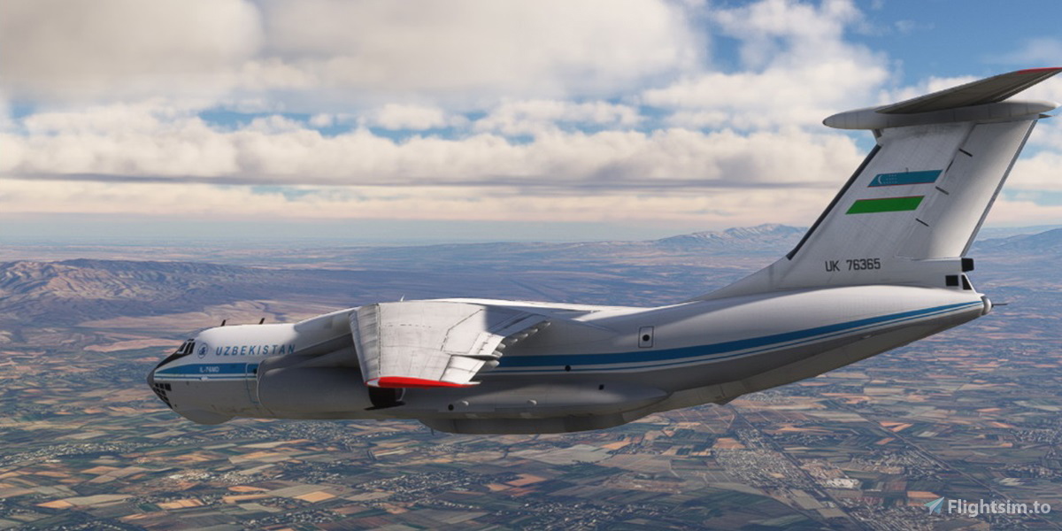 IL-76 Uzbekistan UK-76365 pour Microsoft Flight Simulator | MSFS