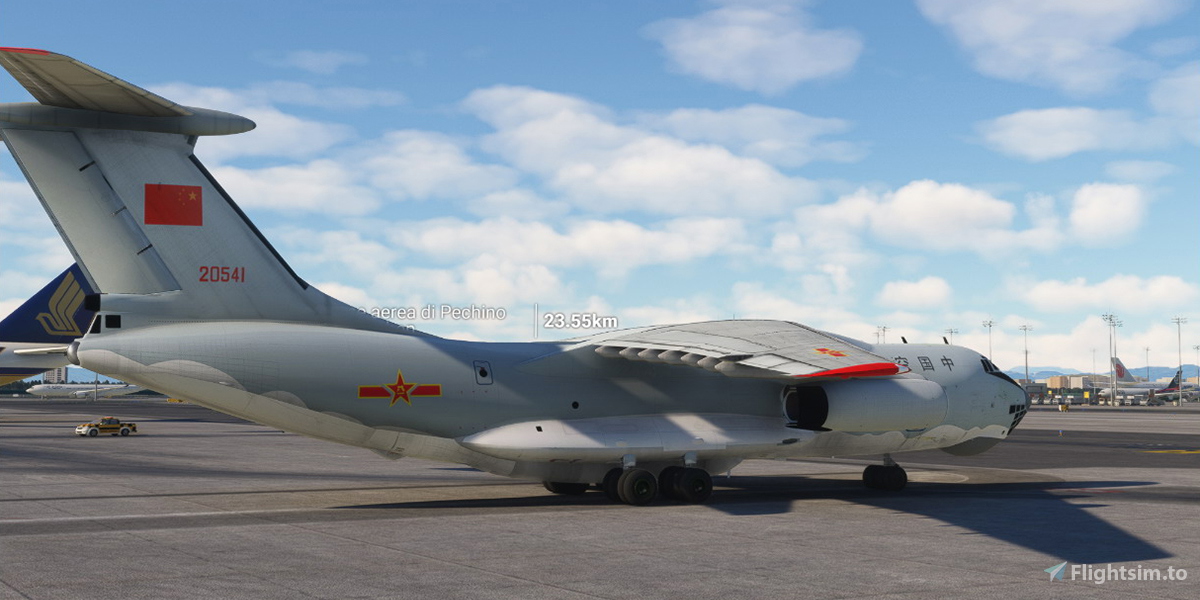 Ilyushin Il-76 China Air Force for Microsoft Flight Simulator | MSFS