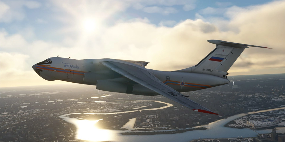 Ilyushin Il-76 Russia RA-76363 for Microsoft Flight Simulator | MSFS