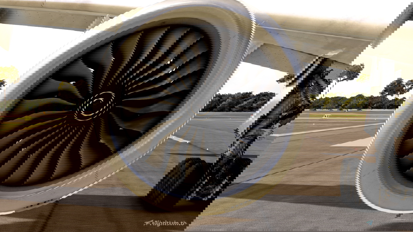 Improved Engine and Spinner Blur | IniBuilds A350-900 & 1000 for ...