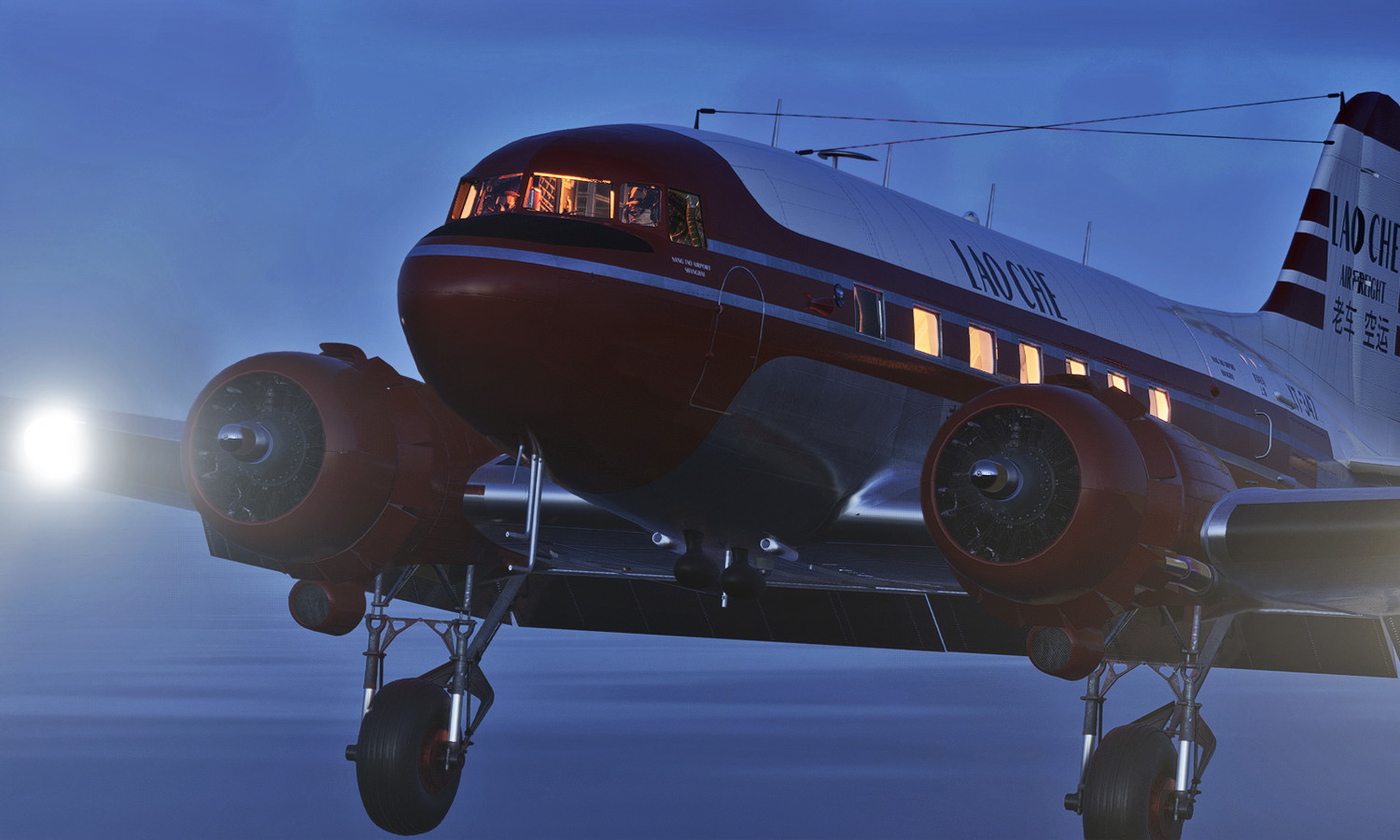 Indiana Jones Series - Douglas DC-3 - Fictional "Lao Che Air Freight ...