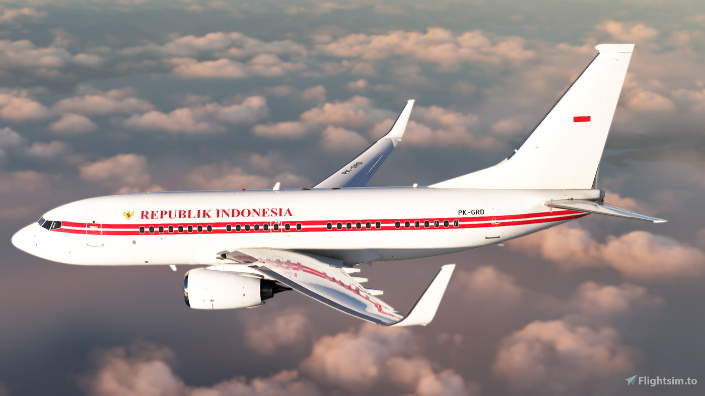 Indonesian Government / PK-GRD pour Microsoft Flight Simulator | MSFS