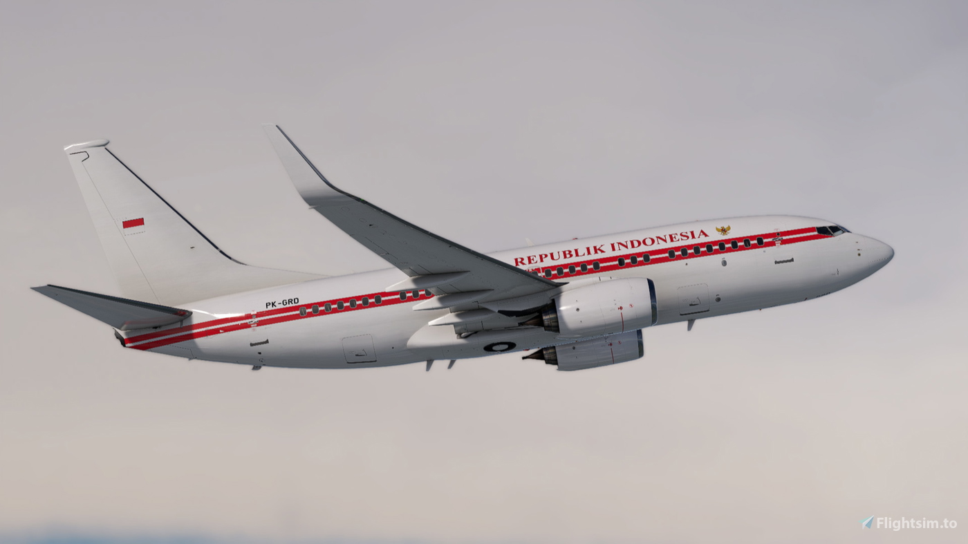 Indonesian Government / PK-GRD for Microsoft Flight Simulator | MSFS