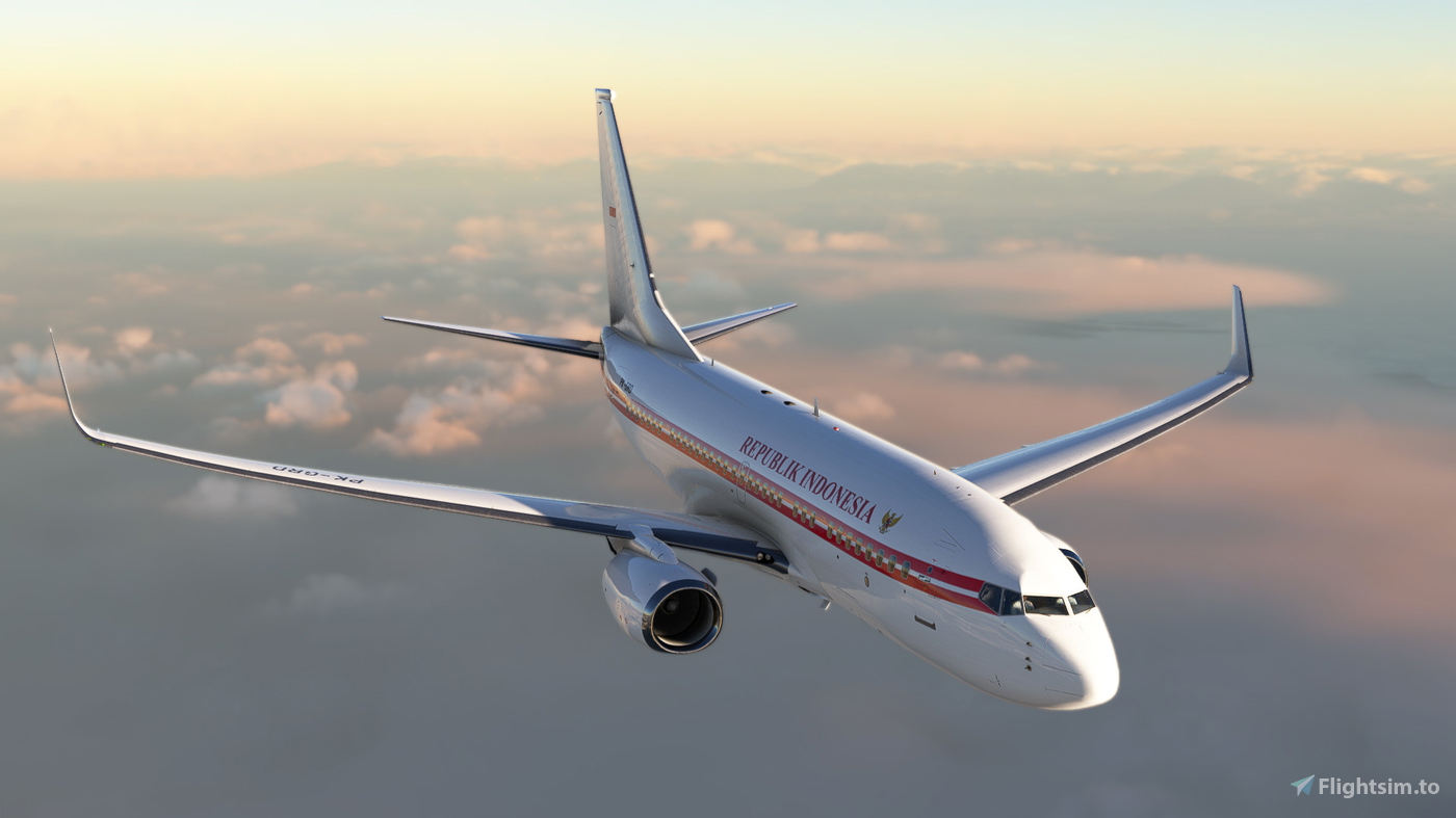Indonesian Government / PK-GRD for Microsoft Flight Simulator | MSFS