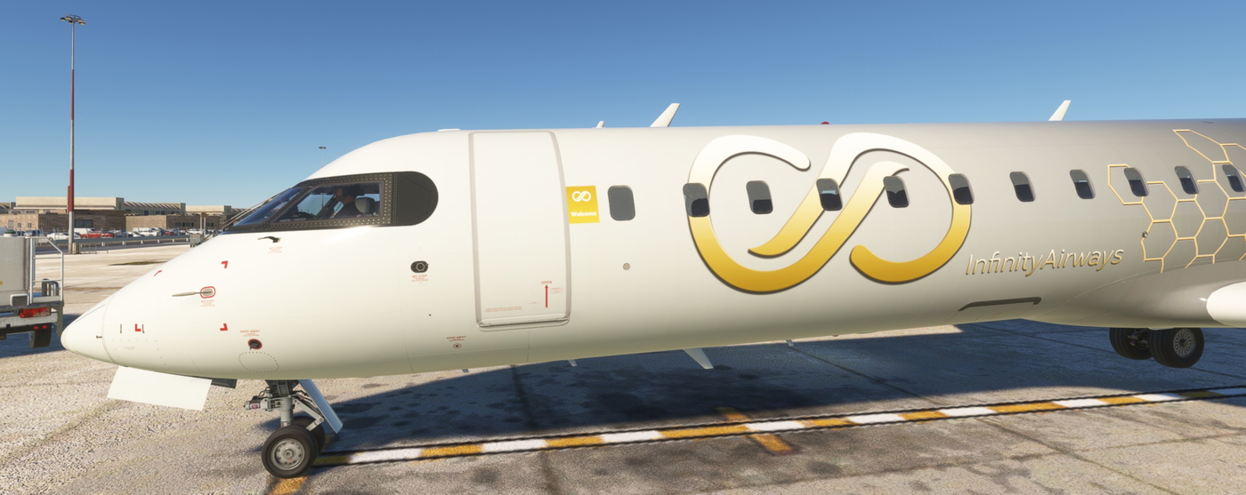 Infinity Airways - CRJ 700 - V2 pour Microsoft Flight Simulator | MSFS