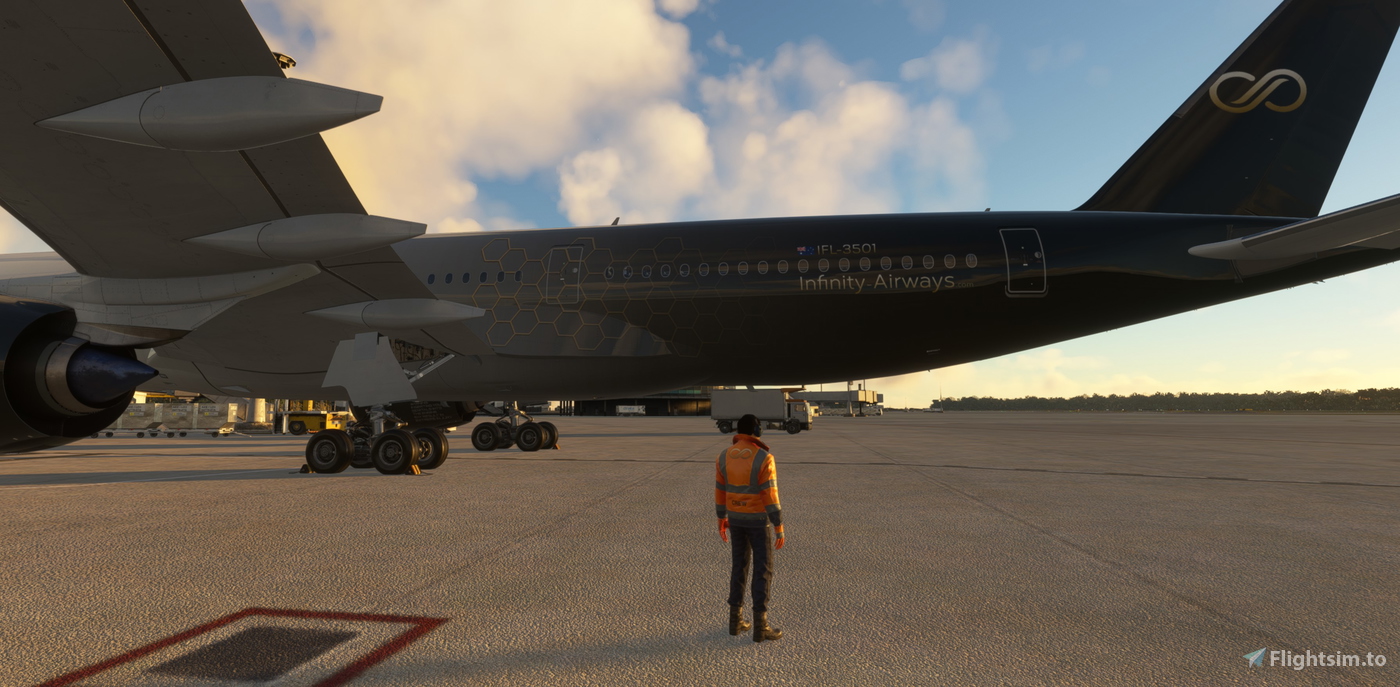Infinity Airways Virtual Airline - A350-900 (IFL-3501) for Microsoft Flight Simulator | MSFS