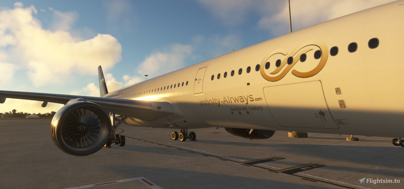 Infinity Airways Virtual Airline - A350-900 (IFL-3501) for Microsoft Flight Simulator | MSFS