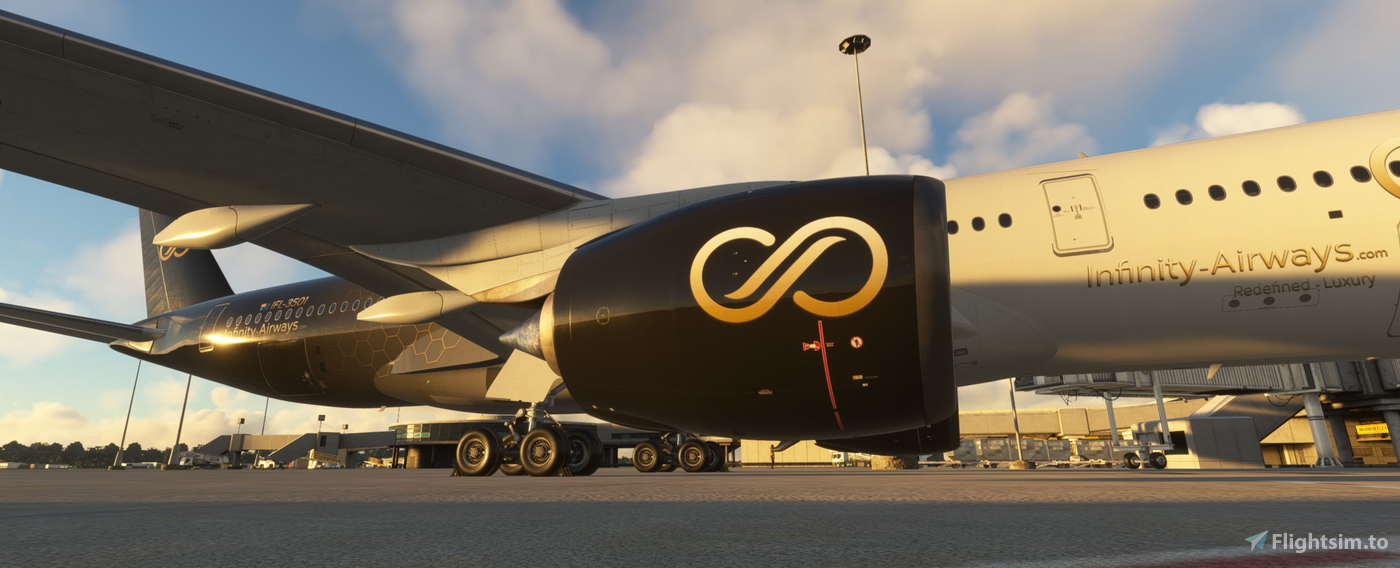 Infinity Airways Virtual Airline - A350-900 (IFL-3501) for Microsoft Flight Simulator | MSFS