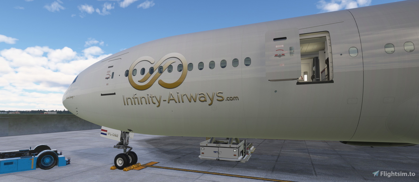 Infinity Airways Virtual Airline- PMDG 777-200ER (IFL-092) para Microsoft Flight Simulator | MSFS