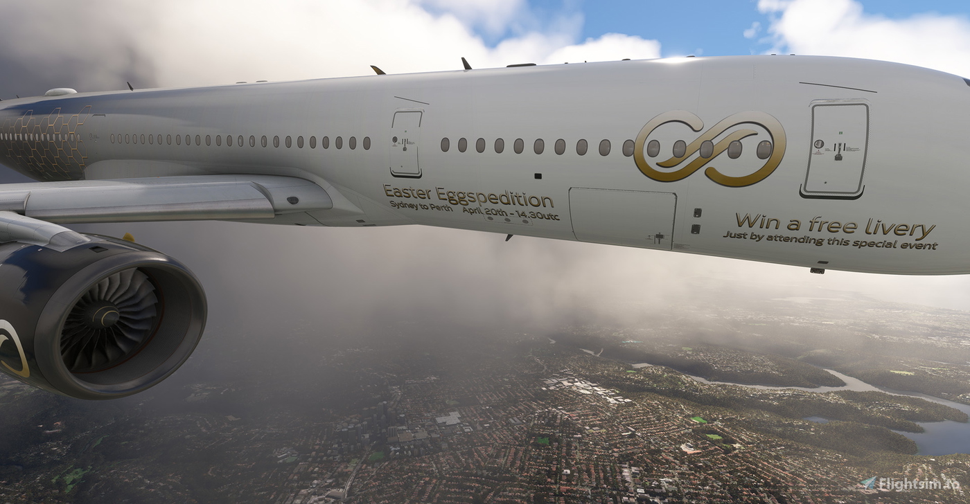 Infinity Airways Airbus A350-900 – Easter Eggspedition Special Edition for Microsoft Flight ...