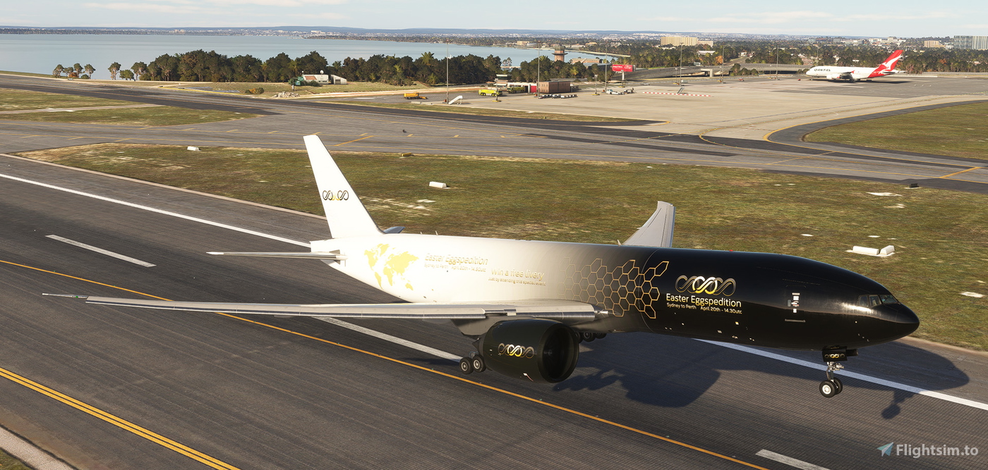 Infinity Airways Boeing 777-F-300ER – Easter Eggspedition Special ...