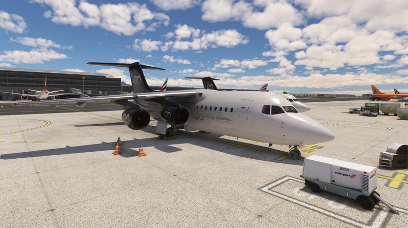 Just Flight RJ Professional Liveries for Microsoft Flight Simulator | MSFS