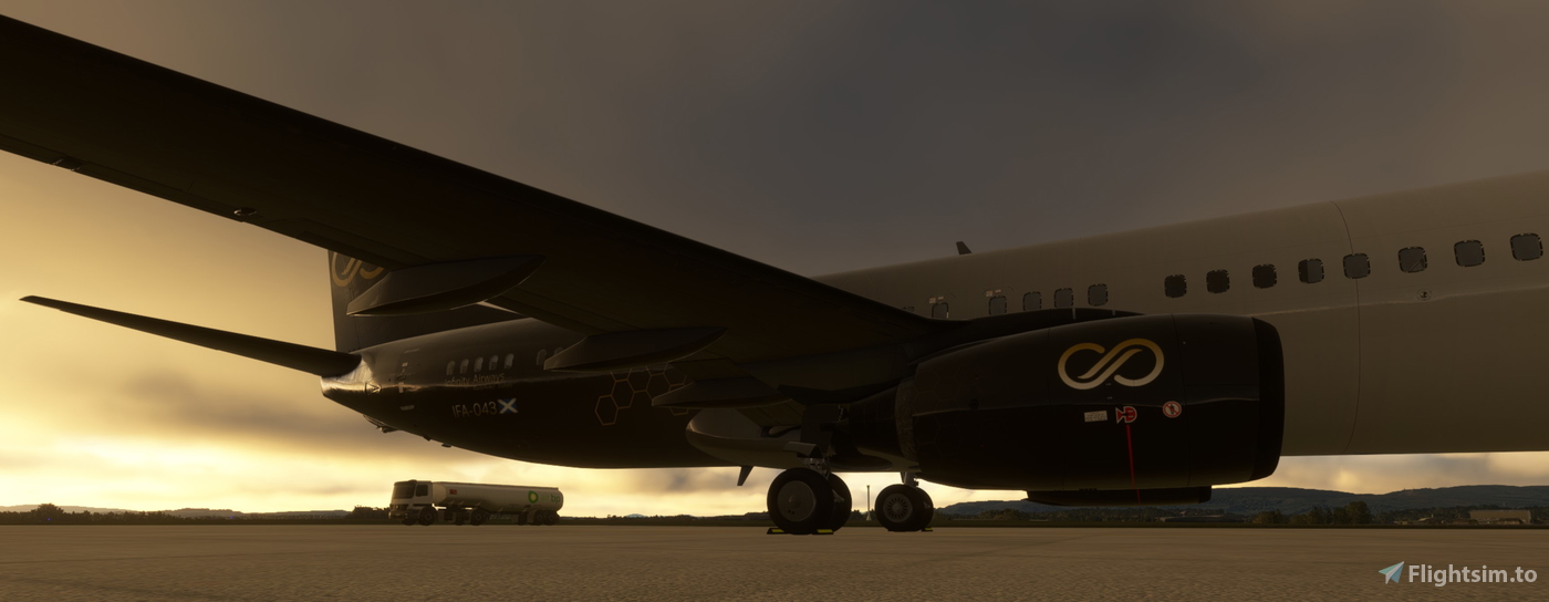 Infinity-Airways Virtual Airline - 737-8-BBJ2 para Microsoft Flight Simulator | MSFS