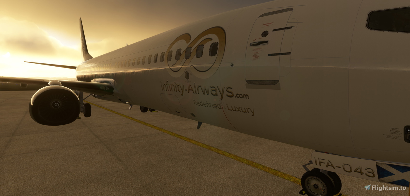 Infinity-Airways Virtual Airline - 737-8-BBJ2 for Microsoft Flight Simulator | MSFS