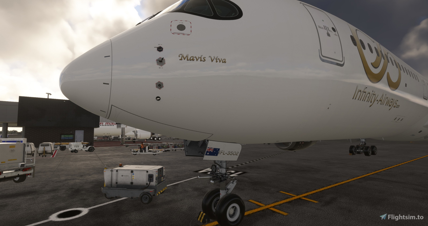 Infinity Airways Virtual Airline - A350-900 (IFL-3502) for Microsoft Flight Simulator | MSFS