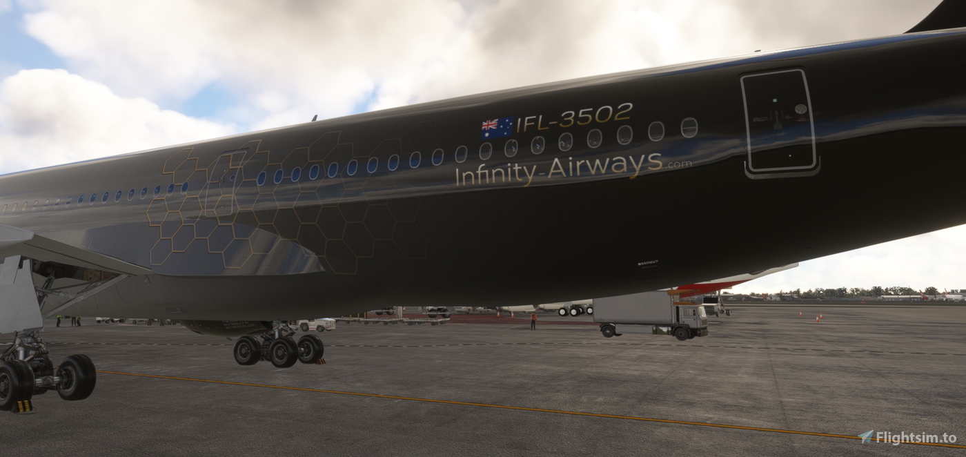 Infinity Airways Virtual Airline - A350-900 (IFL-3502) for Microsoft Flight Simulator | MSFS