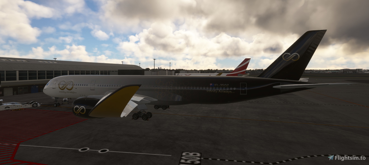 Infinity Airways Virtual Airline - A350-900 (IFL-3502) for Microsoft Flight Simulator | MSFS