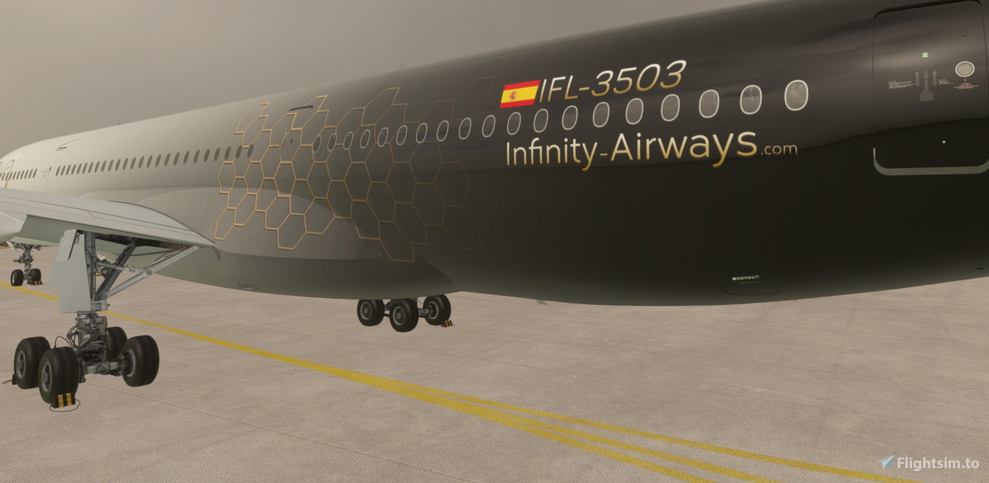Infinity Airways Virtual Airline - A350-900 (IFL-3503) for Microsoft Flight Simulator | MSFS