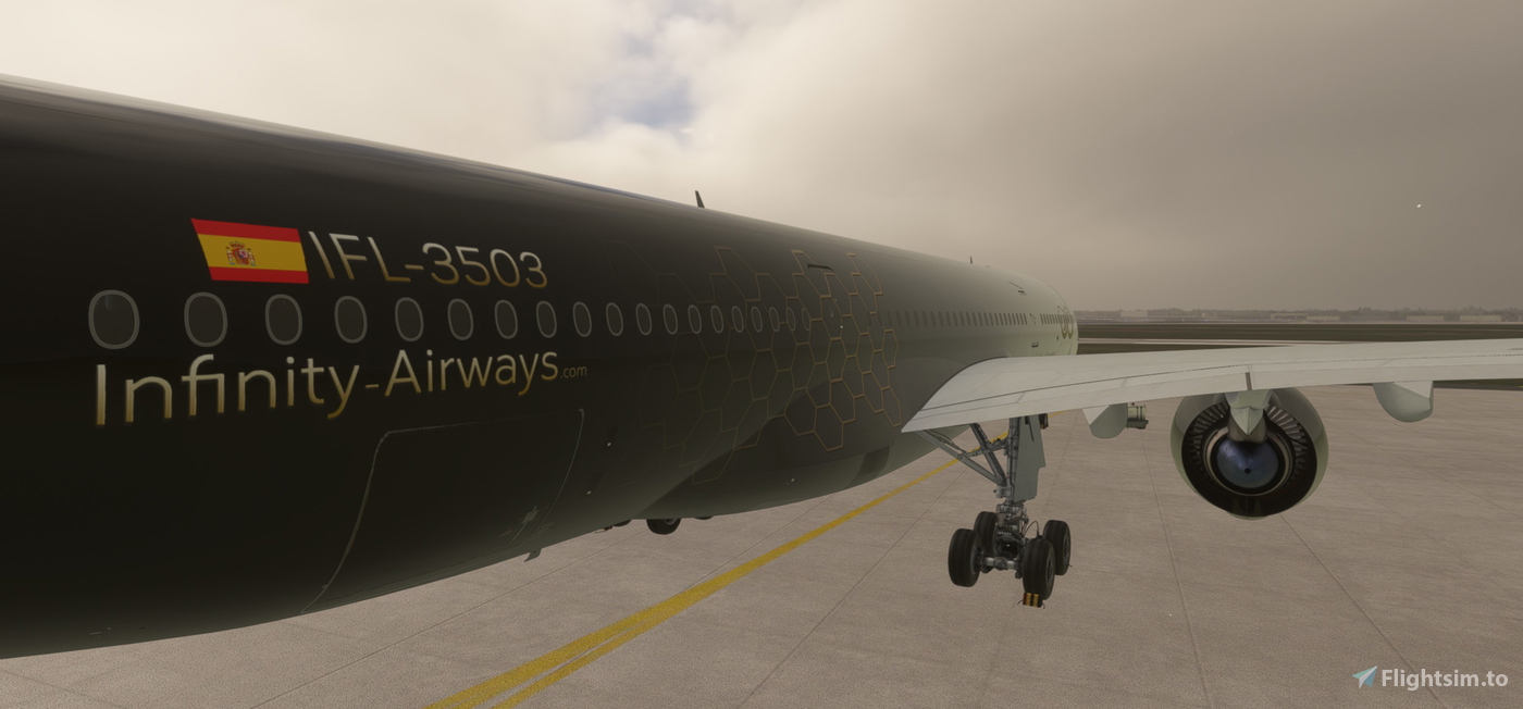 Infinity Airways Virtual Airline - A350-900 (IFL-3503) for Microsoft Flight Simulator | MSFS