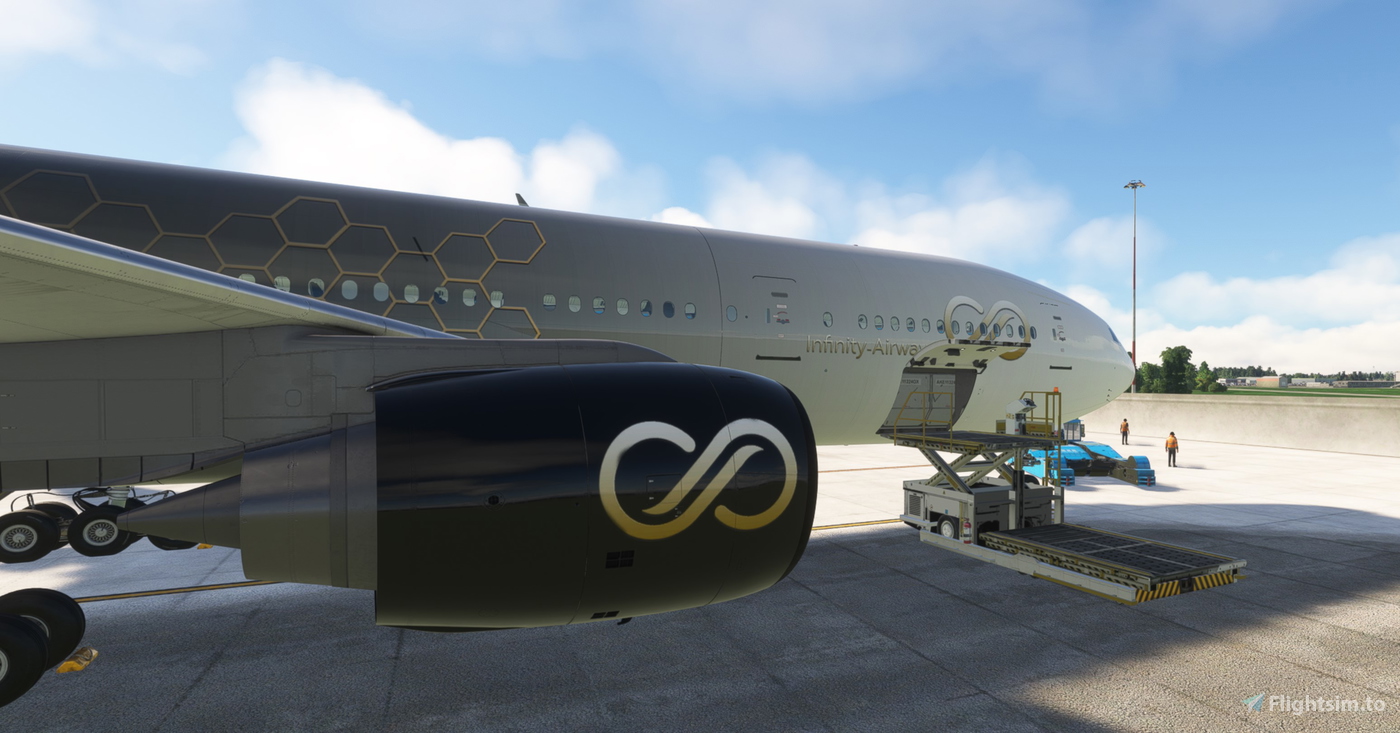 Infinity Airways Virtual Airline- PMDG 777-200ER (IFL-091) dla Microsoft Flight Simulator | MSFS