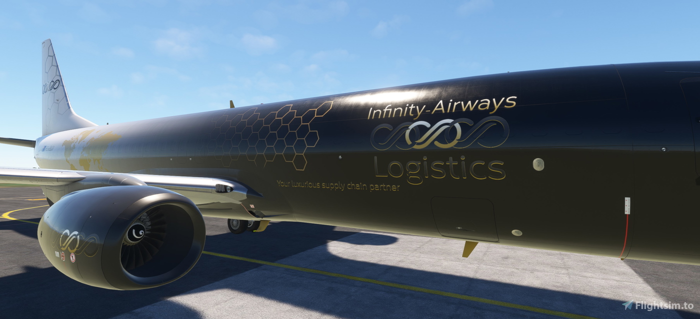 Infinity Logistics V.A - Boeing 737 - 800 B.C.F -IFL-201 for Microsoft Flight Simulator | MSFS