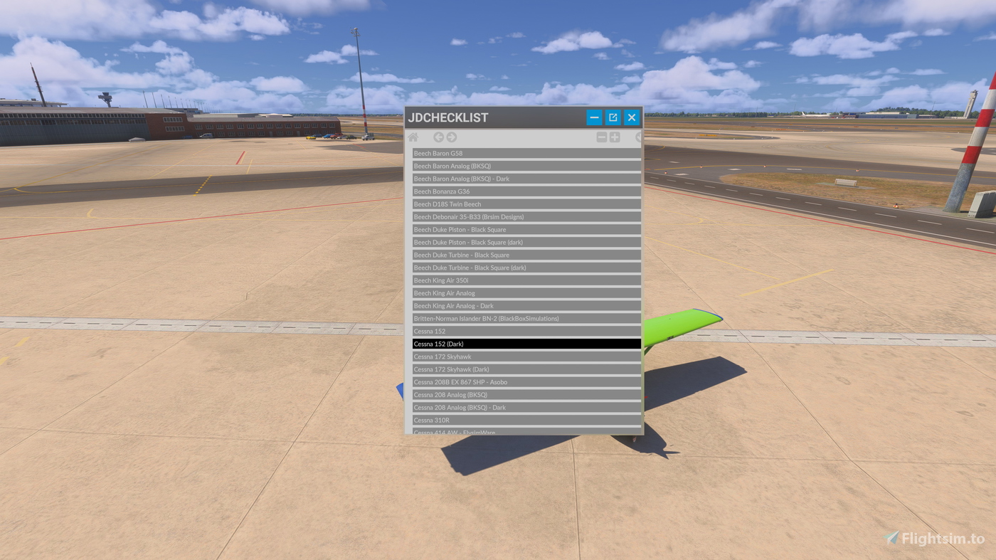JayDee´s Ingame Toolbar Checklists for Microsoft Flight Simulator | MSFS