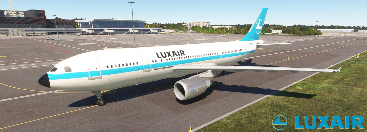 INI Builds A300-600R Luxair LX-LGP for Microsoft Flight Simulator | MSFS