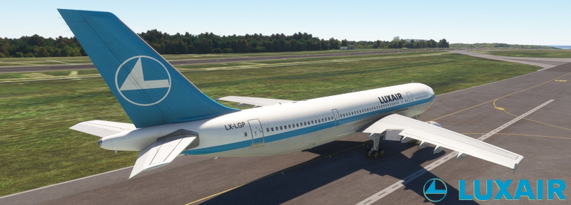 INI Builds A300-600R Luxair LX-LGP for Microsoft Flight Simulator | MSFS