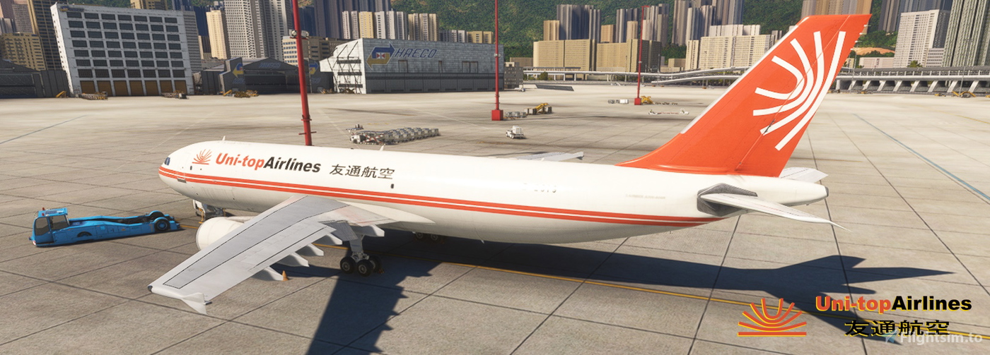 INI Builds A306F Uni-Top Airlines B-2319 for Microsoft Flight Simulator ...