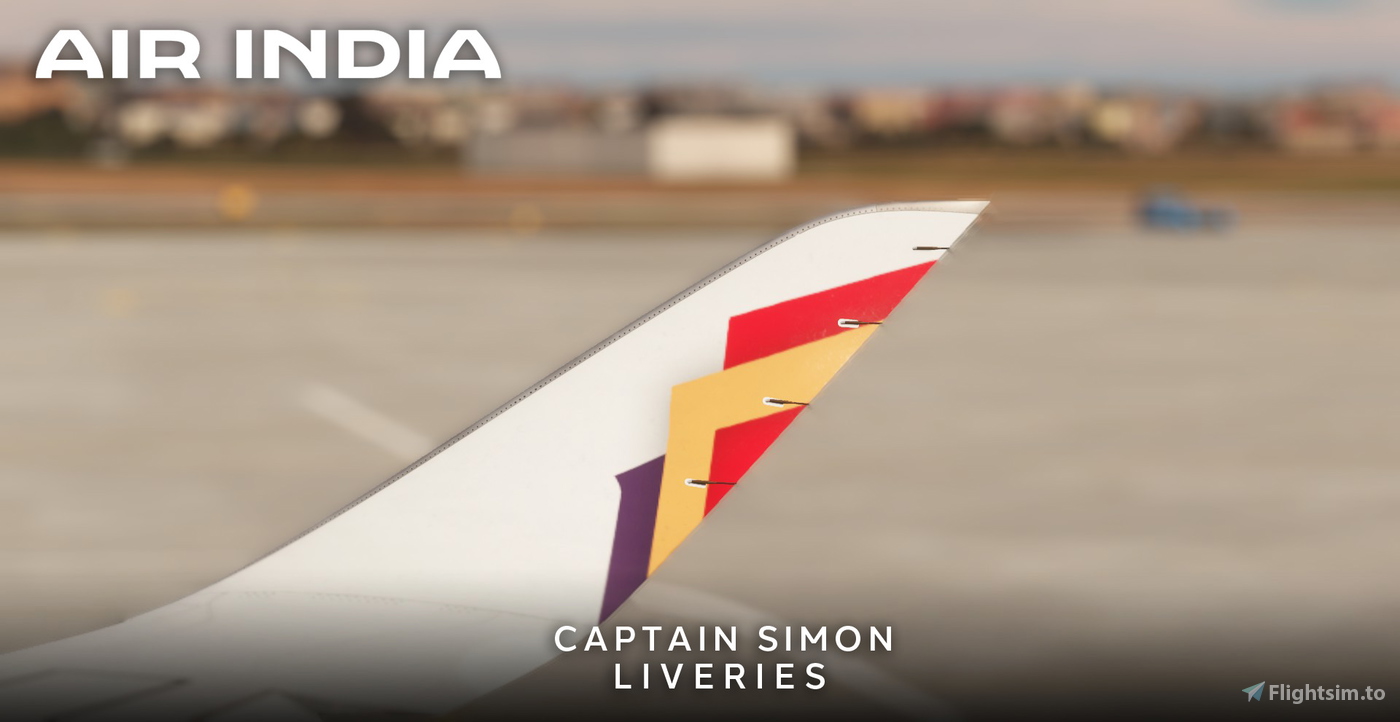 iniBuild A350-900 Air India - VT-JRB for Microsoft Flight Simulator | MSFS