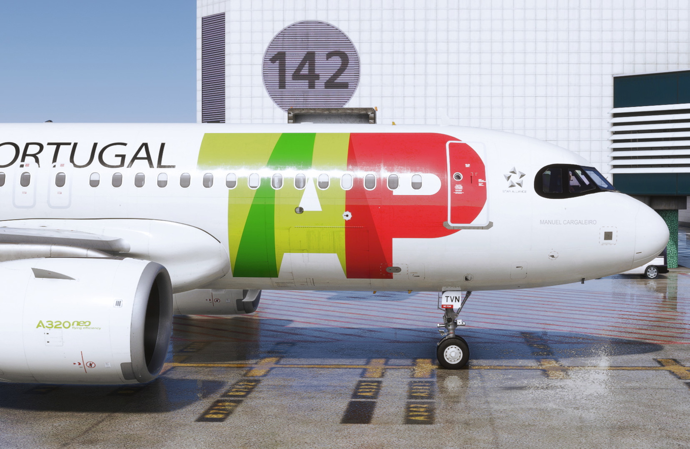 Inibuilds A20N | TAP Air Portugal CS-TVN "Manuel Cargaleiro" | High ...