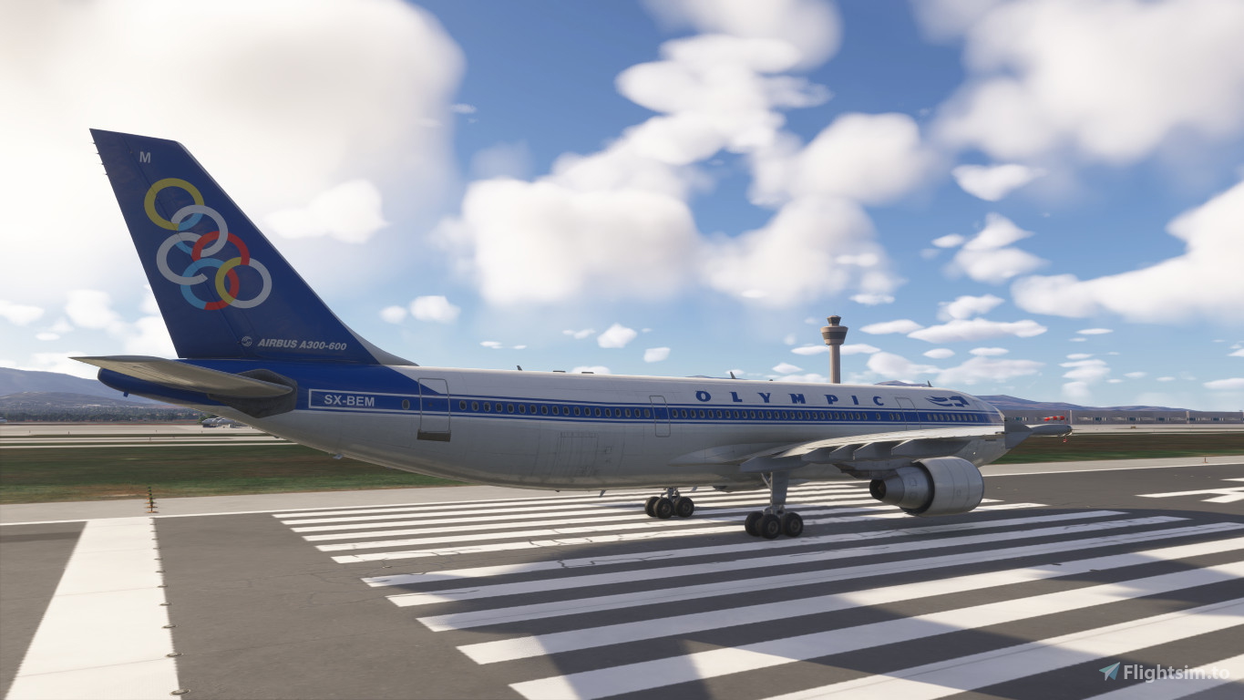 Inibuilds A300-600 Premium - Olympic Airways SX-BEM request MSFS 2024 para Microsoft Flight ...