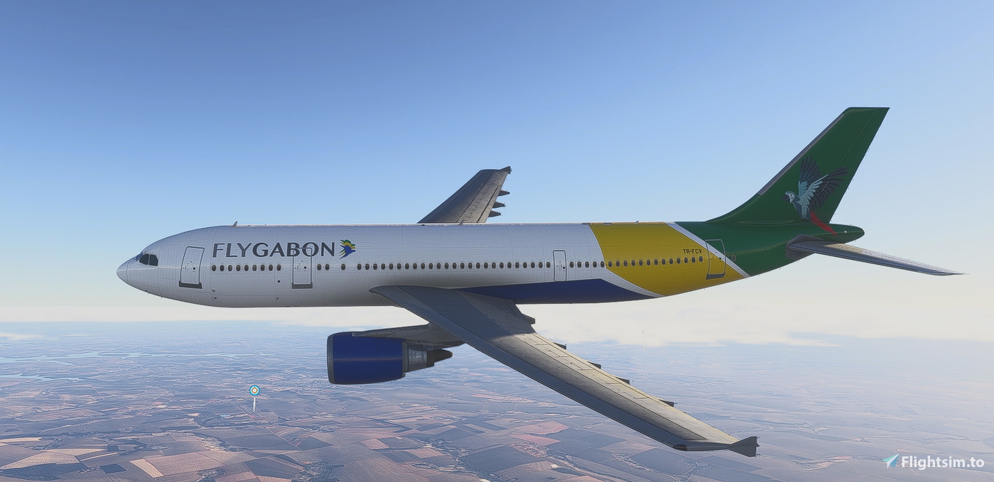 Inibuilds A300-600GE Fly Gabon TR-FCV (Franceville) for Microsoft ...