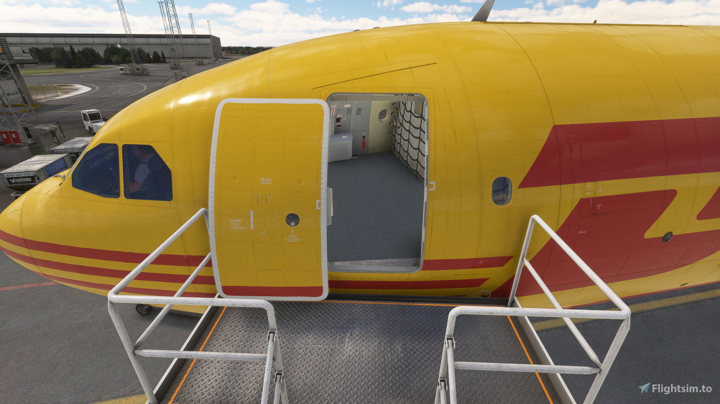 iniBuilds - A300-600R(F) - DHL EAT Leipzig - D-AZMN for Microsoft ...