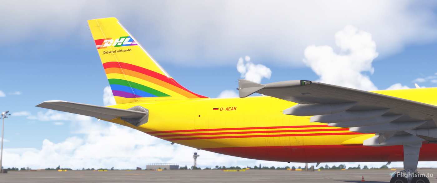 iniBuilds A300 Premium | DHL (EAT-LEJ) D-AEAR | Delivered with pride ...
