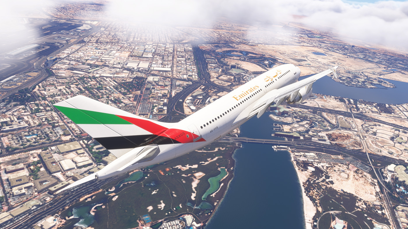 iniBuilds A310-300 | Emirates A6-EKB для Microsoft Flight Simulator | MSFS