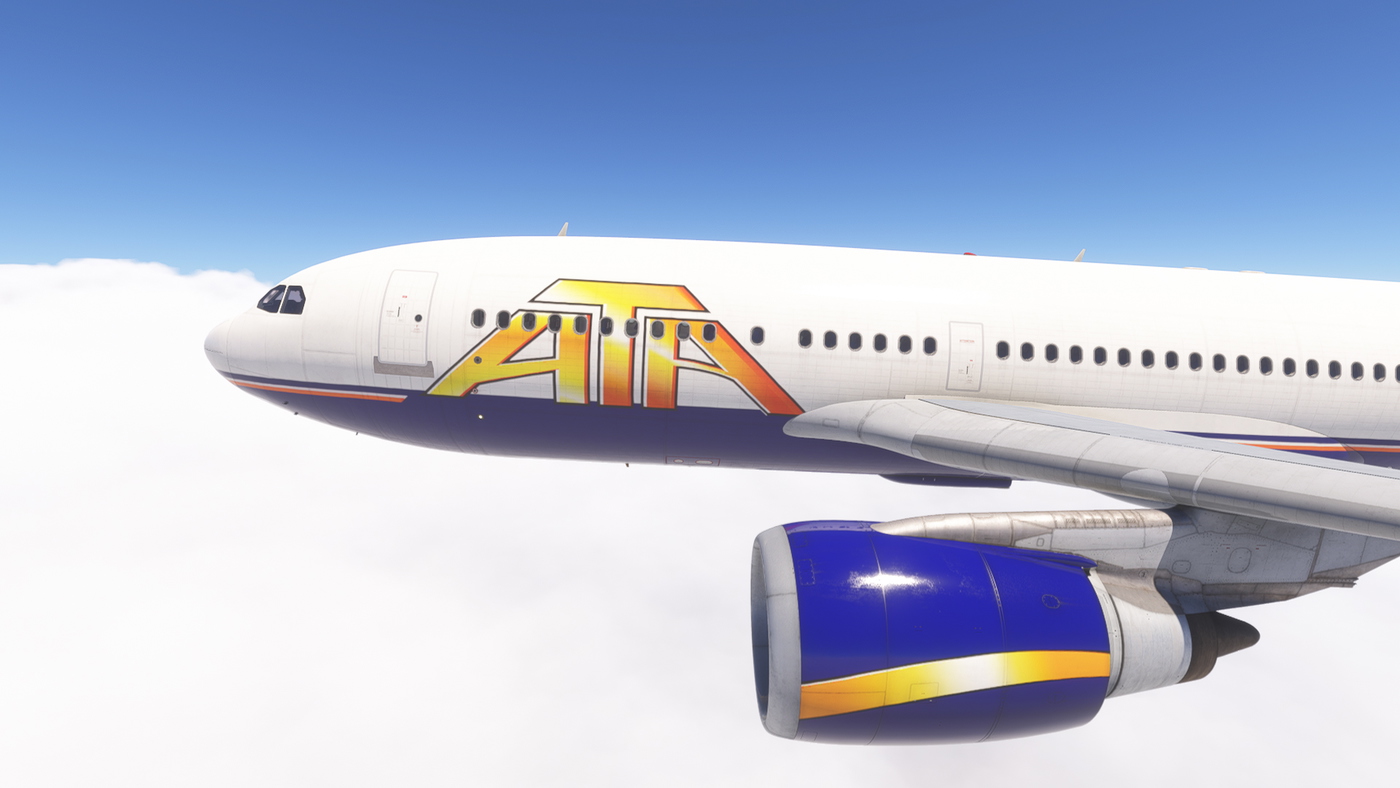 iniBuilds A310-300 /w cabin ATA Airlines (N527AT) for Microsoft Flight ...