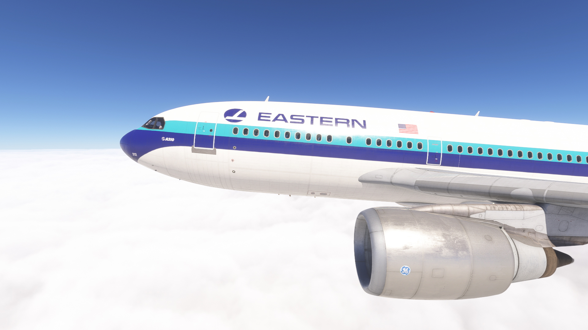 iniBuilds A310-300 /w cabin Eastern Airlines (N212EA) - MSFS Add-on ...