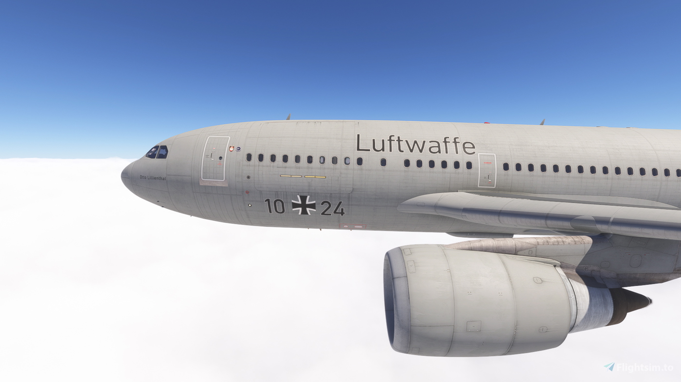 iniBuilds A310-300 /w cabin Luftwaffe Fleet (German Air Force fleet) for Microsoft Flight ...