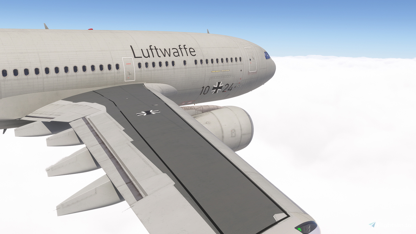 iniBuilds A310-300 /w cabin Luftwaffe Fleet (German Air Force fleet) für Microsoft Flight ...