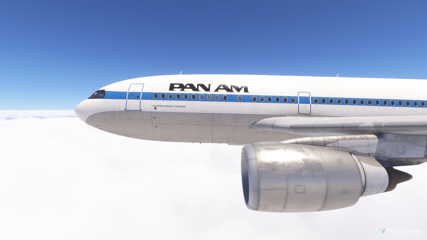iniBuilds A310-300 /w cabin PAN AM - Retro Design (N422PA) for ...