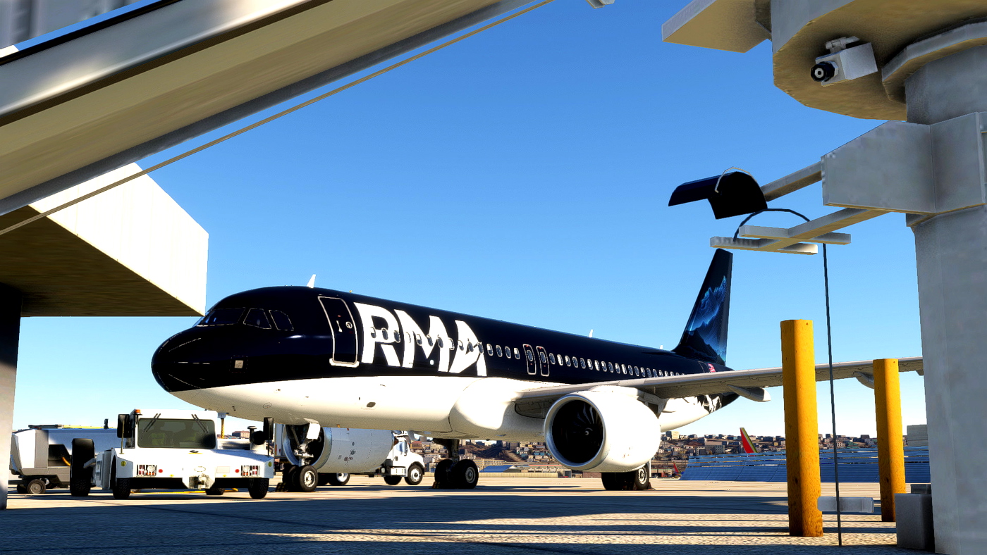 Inibuilds A320 Neo Rocky Mountain 2025 Blue Top for Microsoft Flight ...