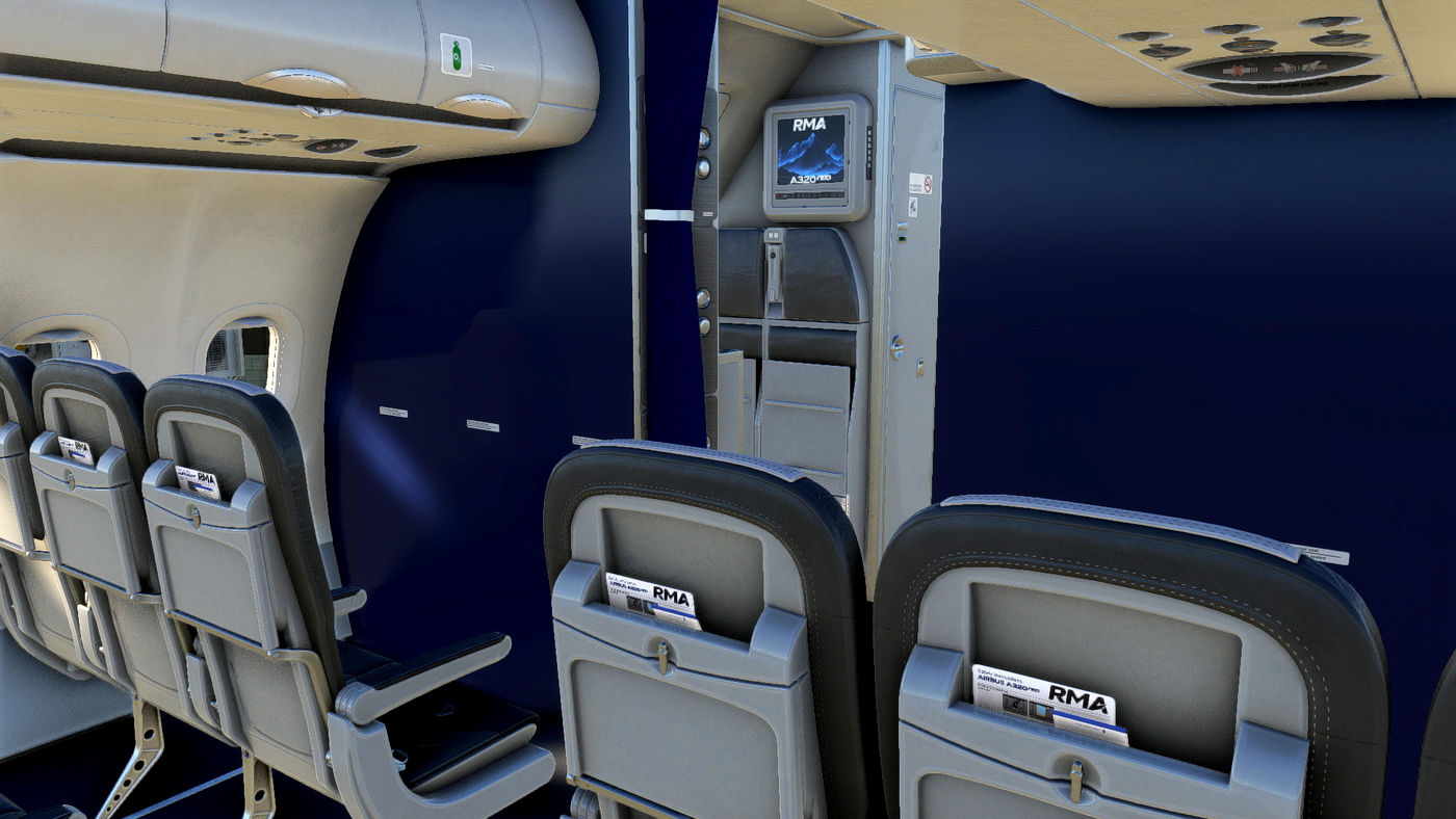 Inibuilds A320 Neo Rocky Mountain 2025 Blue Top for Microsoft Flight ...