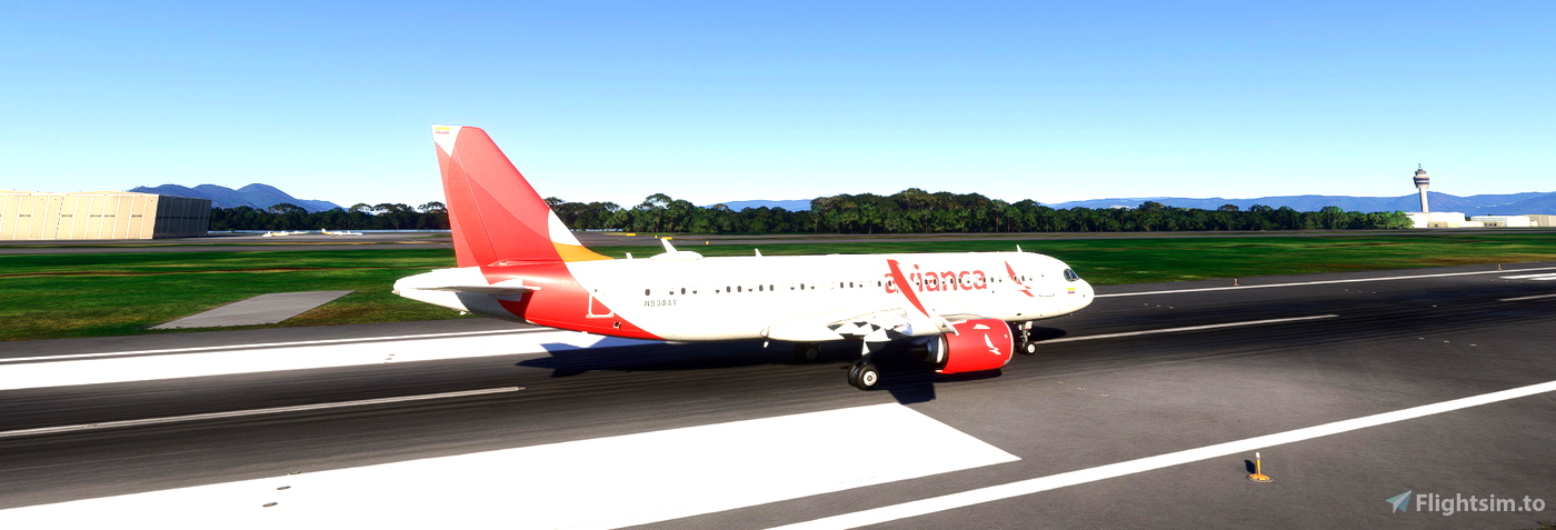 iniBuilds A320neo | Avianca Airlines N938AV | MSFS 2024 pour Microsoft Flight Simulator | Feed