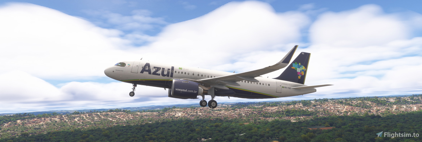 iniBuilds A320neo | Azul PR-YSO | MSFS 2024 for Microsoft Flight Simulator | MSFS