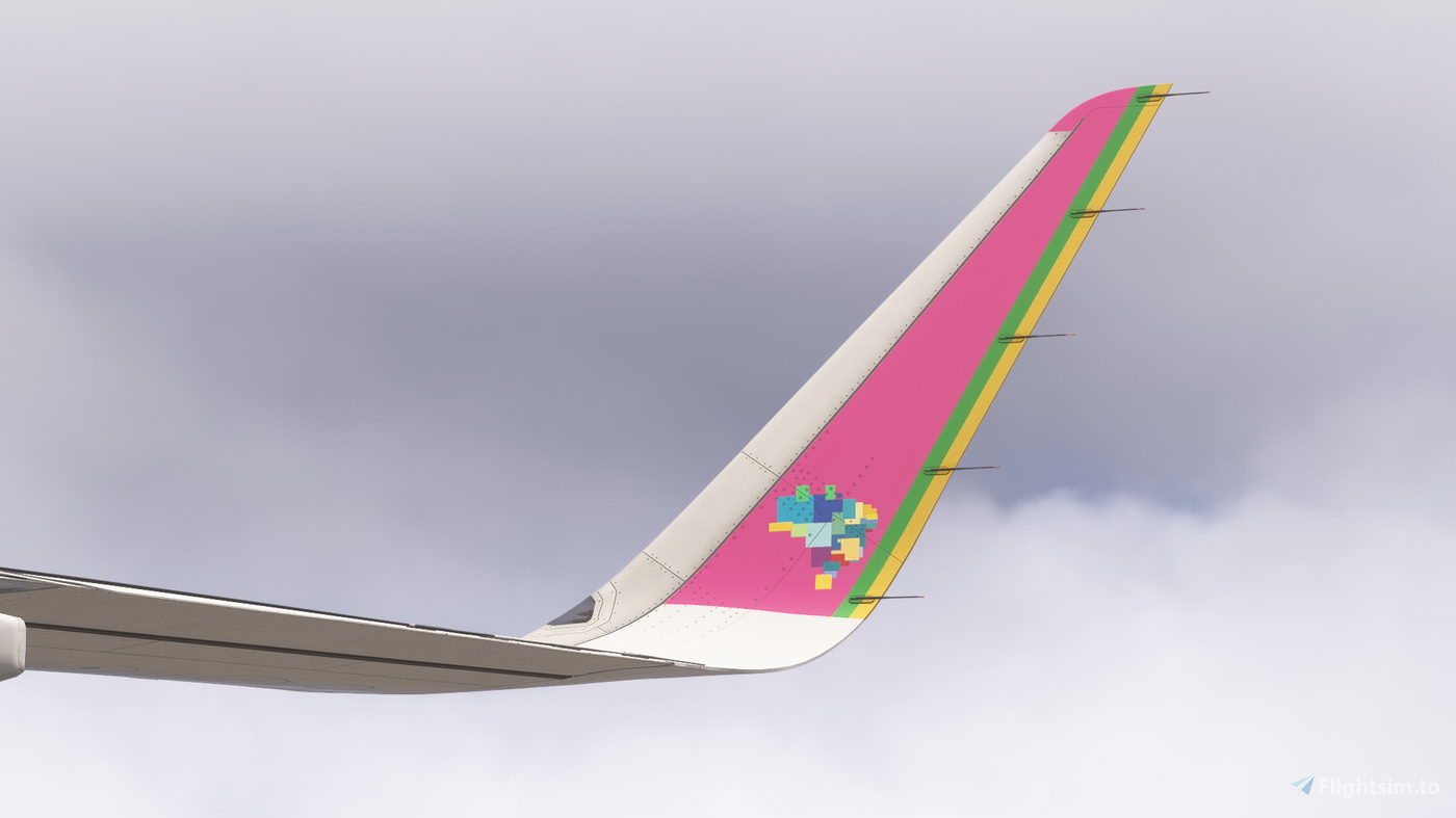 iniBuilds A320neo | Azul Rosa 10 Anos - PR-YRS | Vitoriosas da Azul | 8K w/Cabin 对于 Microsoft ...