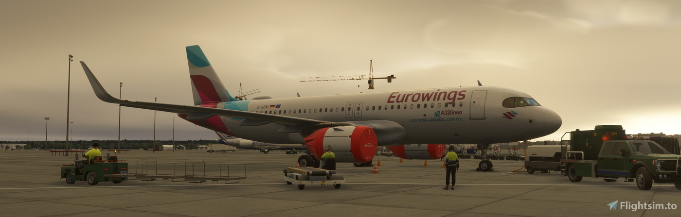 iniBuilds A320neo | Eurowings D-AENI | MSFS 2024 对于 Microsoft Flight ...