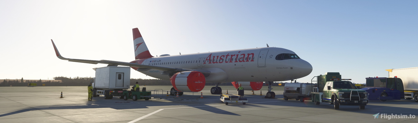iniBuilds A320neo |Austrian Airlines OE-LZN | MSFS 2024 pro Microsoft Flight Simulator | MSFS