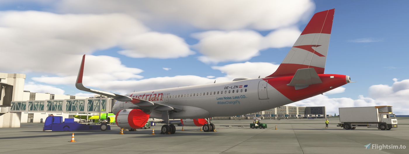 iniBuilds A320neo |Austrian Airlines OE-LZN | MSFS 2024 pro Microsoft Flight Simulator | MSFS