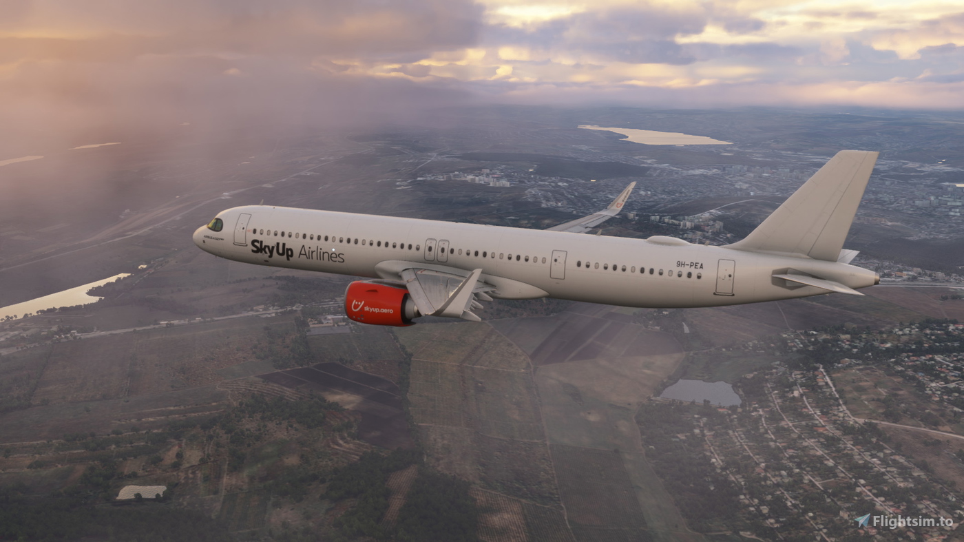 Inibuilds A321LR - SkyUp Europe 9H-PEA [8K] pour Microsoft Flight Simulator | MSFS